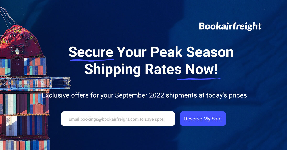 China USA Peak Season Shipping 2022